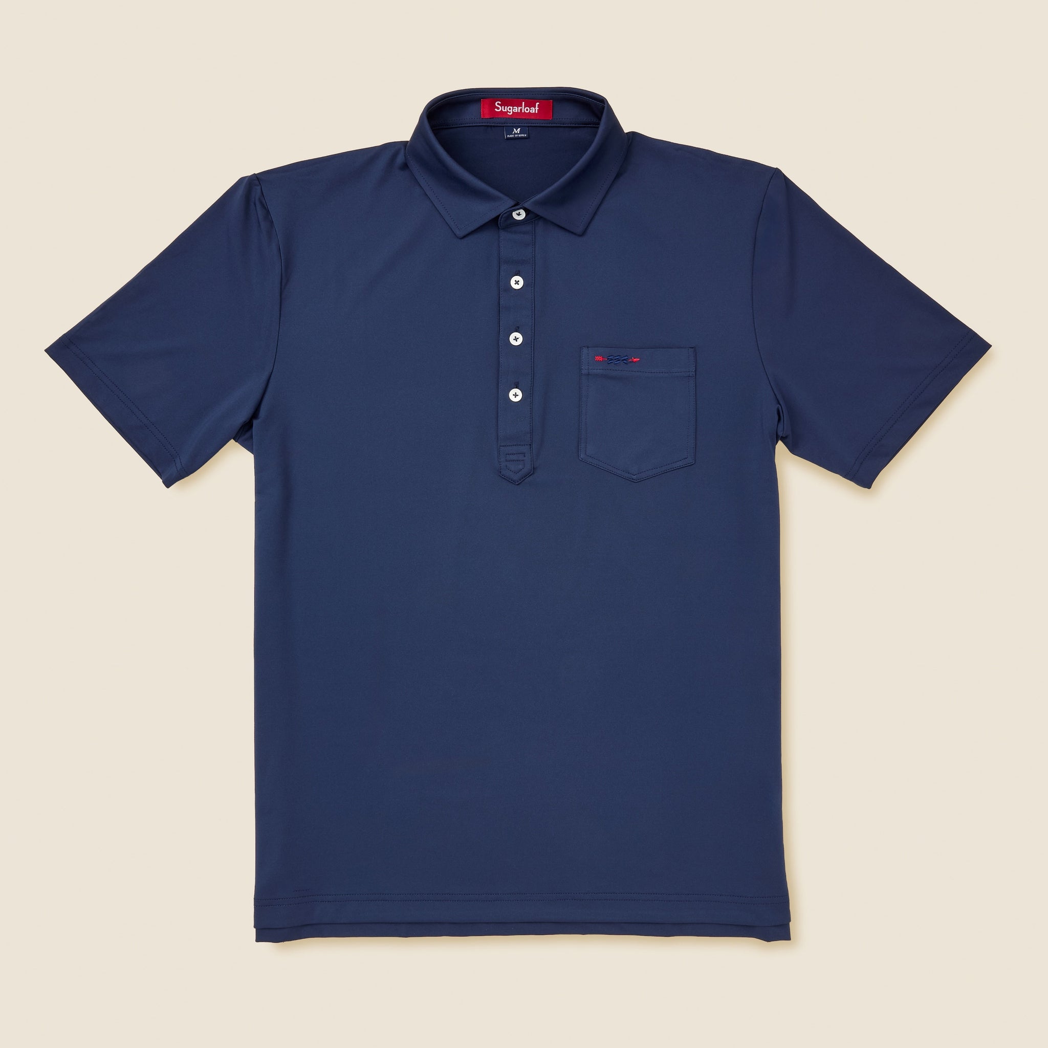 The Solid Sport Pocket Polo | Men's Golf Polo with Pocket